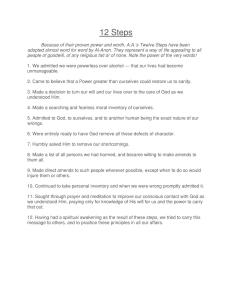 Readings – Courage To Change